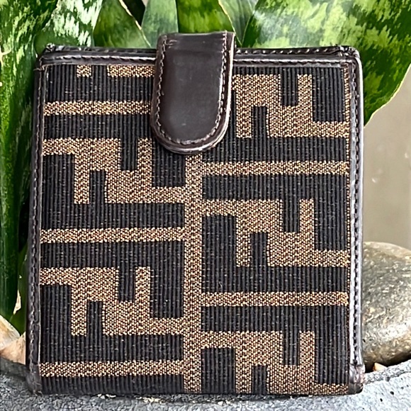 Fendi | Bags | Fendi Monogram Wallet | Poshmark